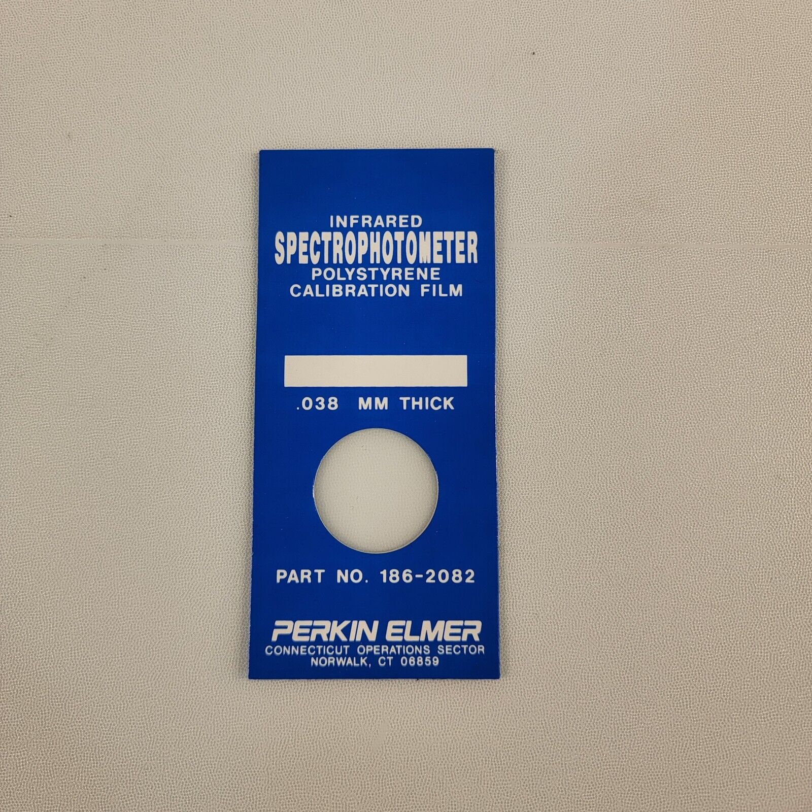 Perkinelmer Infrared Ftir Spectrometer Reference Calibration 0 038mm P Lab Liquidators Store