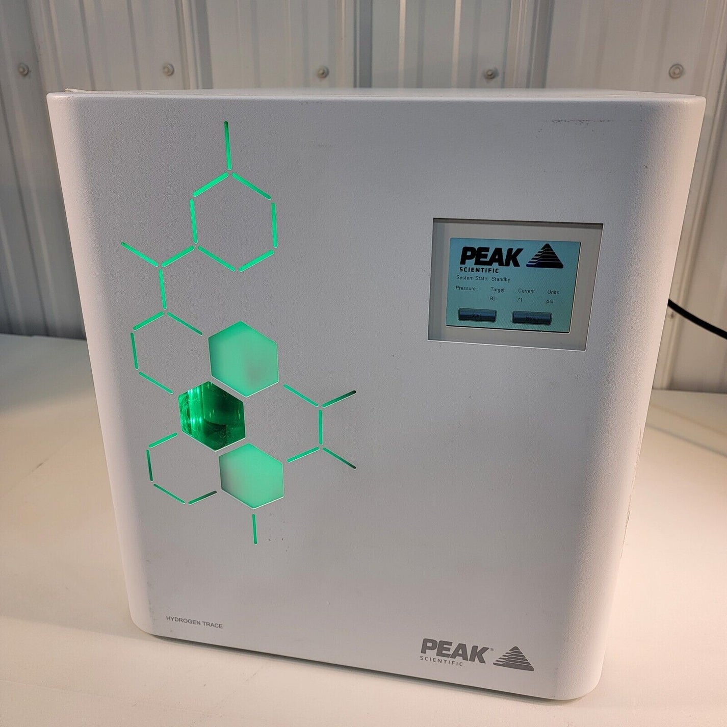 Peak Scientific Precision Hydrogen Trace Gas Generator 500cc, Tested W ...
