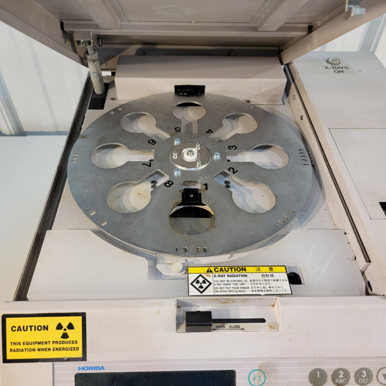 No Power- Horiba SLFA-2800 Ray Fluorescence XRF Sulfur-in-Oil Analyzer ...