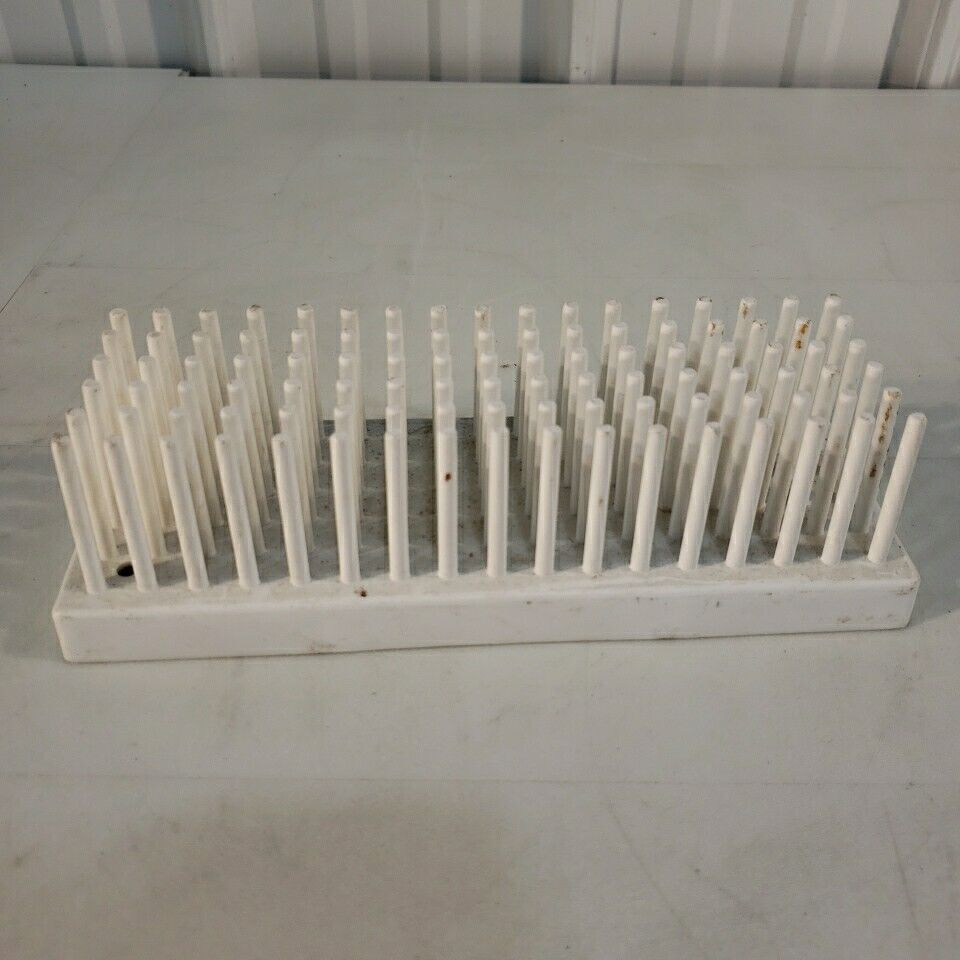 ENDICOTT-SEYMOUR 207 Plastic 102-Place 10-13mm Test Tube Rack Holder S ...