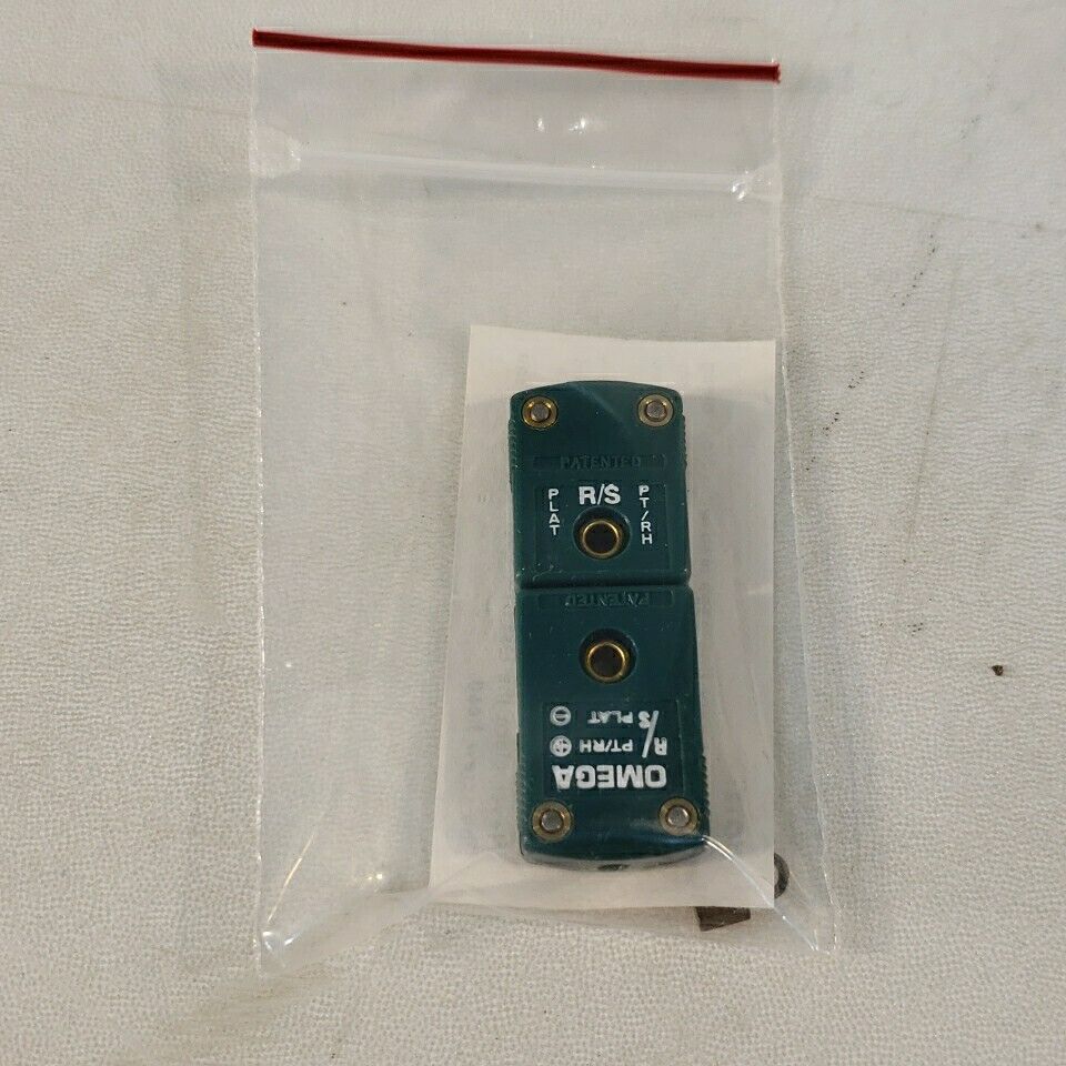 Omega RS Type Thermocouple Connector Male and Female With Hardware Pla ...
