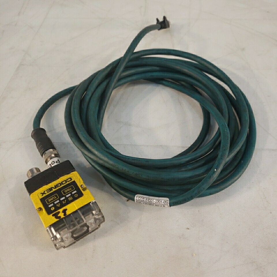 Cognex DM260Q Dataman 260 ID Reader 825-10342-1R E W/Ethernet Cord Bar ...