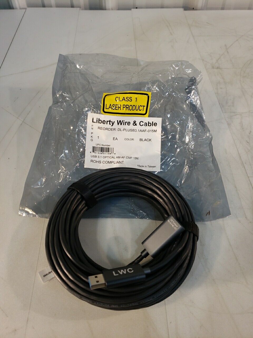 Liberty Wire And Cable Usb 3.1 Extender Optical Am-FM CMP 15M Plenum C – Lab Liquidators Store