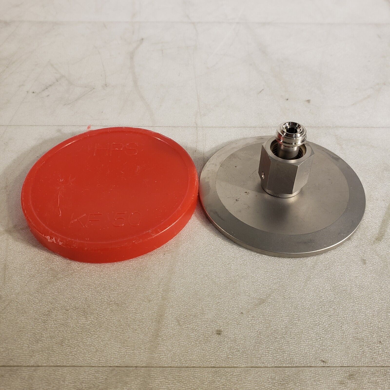 HPS KF50 NW50 Flange To 1/4" VCR Fitting Adapter High Vacuum – Lab ...