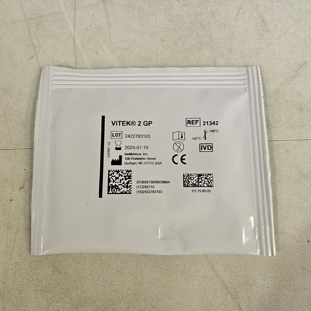 BioMerieux Vitek 2 GP Test Kit Reagent Card 21342 - 1 Card – Lab ...