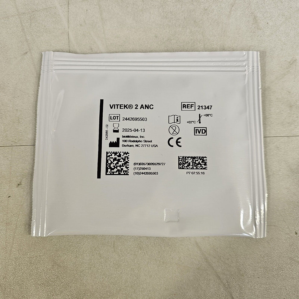 BioMerieux Vitek 2 ANC Test Kit Reagent Card 21347 - 1 Card – Lab ...