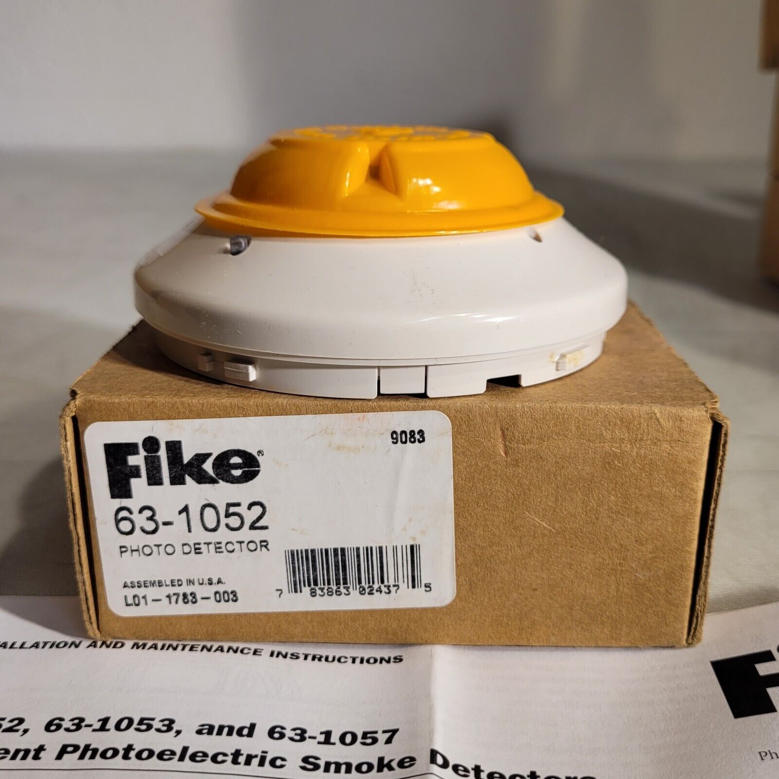 Fike 63-1052 Intelligent Photo Photoelectric Smoke Detector – Lab ...