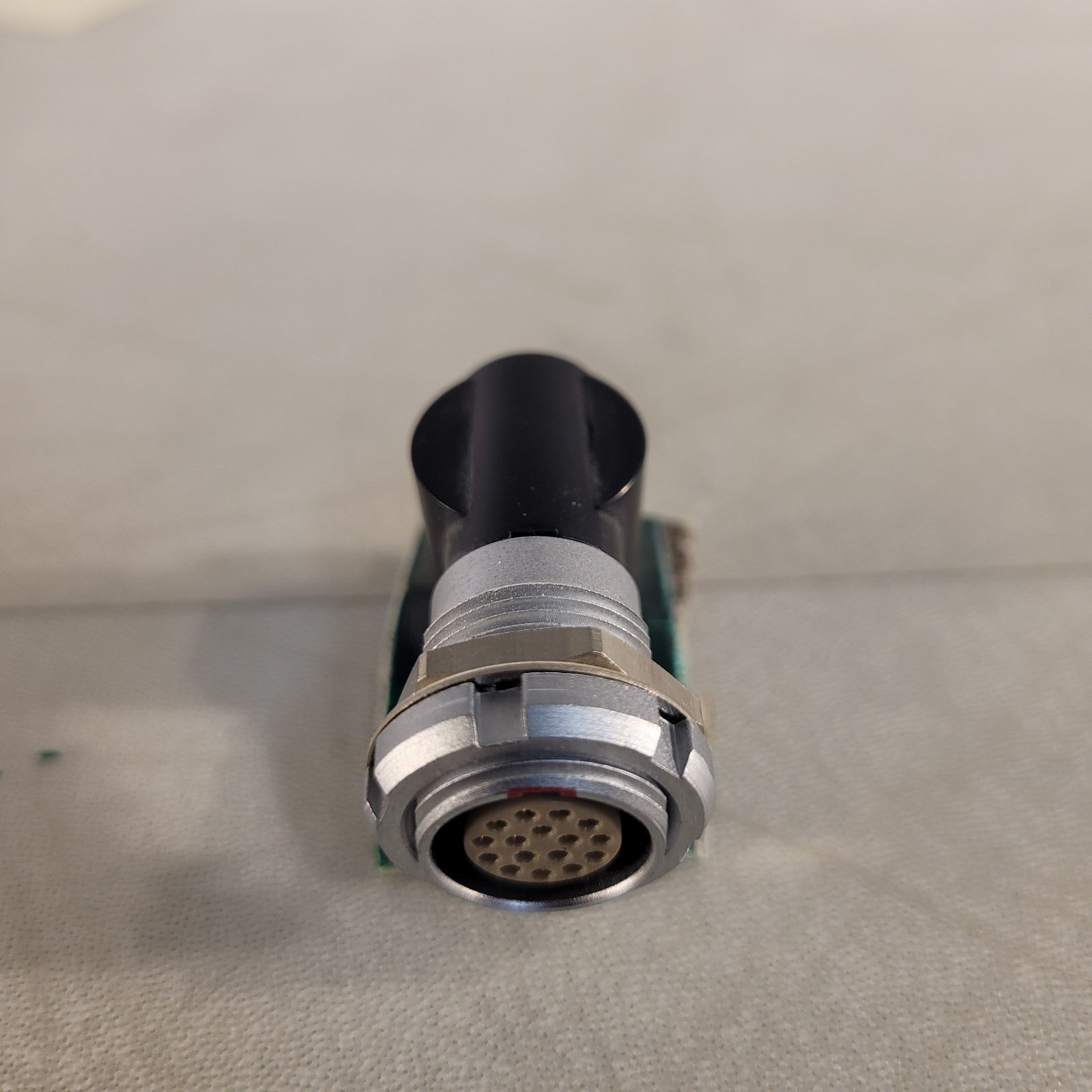 Lemo ECG.2B 16-pin Right Angle Mounted Connector Soldered On Pcb – Lab ...