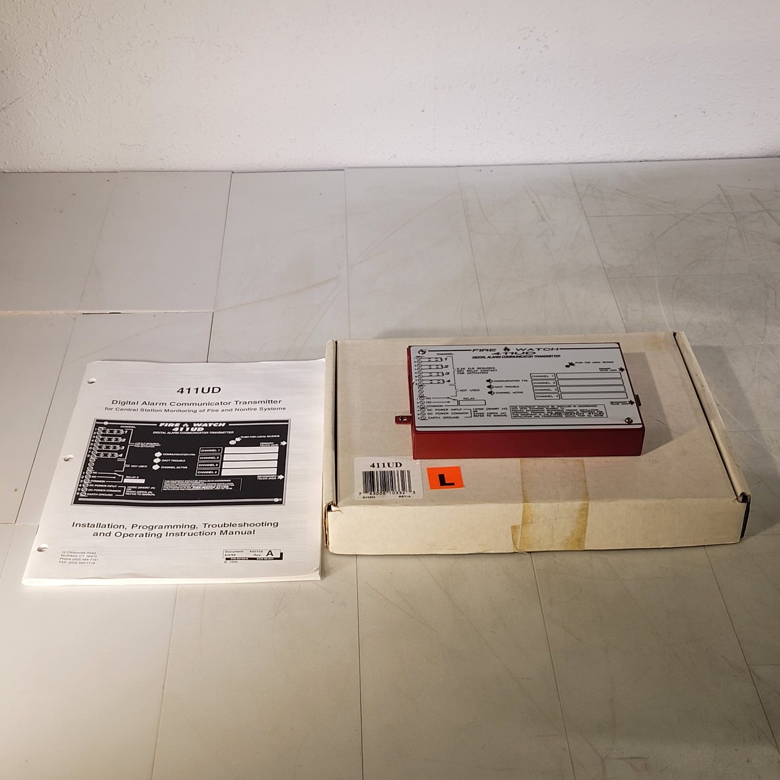 Fire Watch 411UD Digital Alarm Communicator Transmitter For Central Mo ...