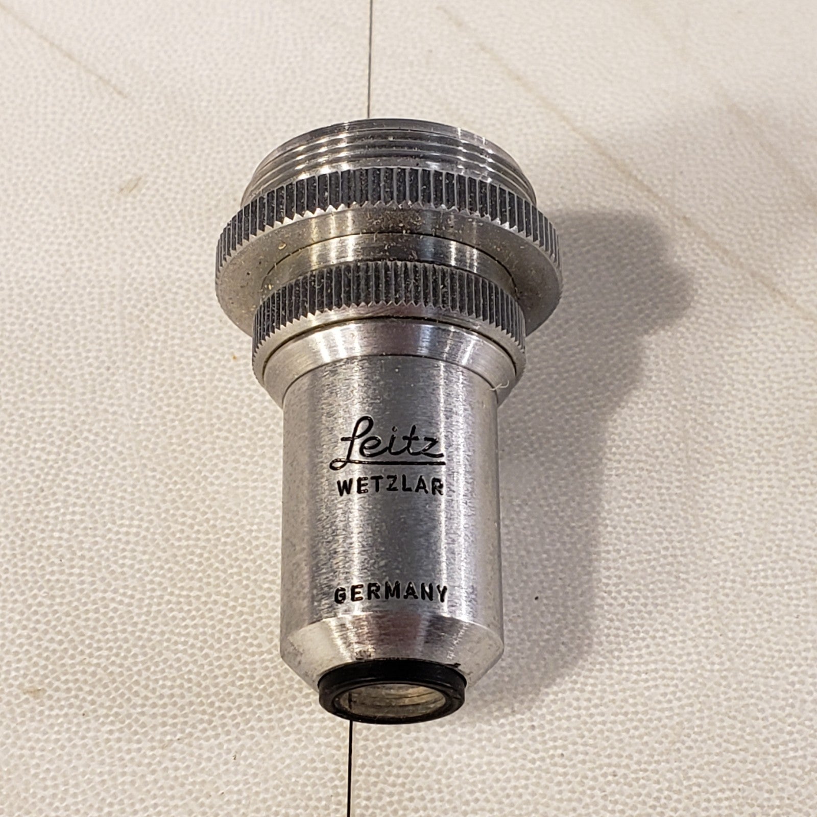 Leitz Wetzlar UM 5/0.10 Objective Microscope Lens 5x – Lab Liquidators ...
