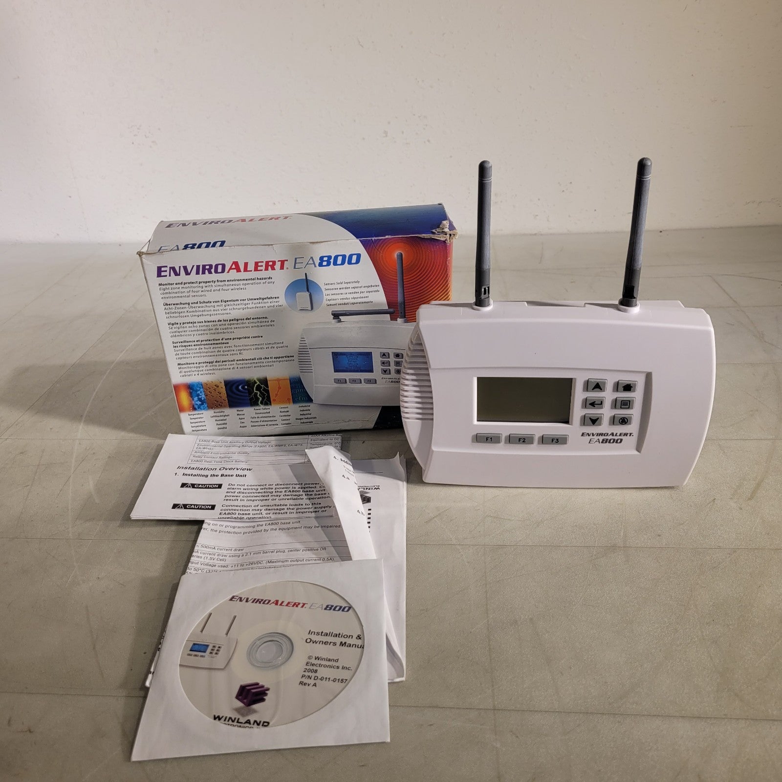 EnviroAlert EA800 8 Zones Critical Temperature Monitoring Device – Lab ...