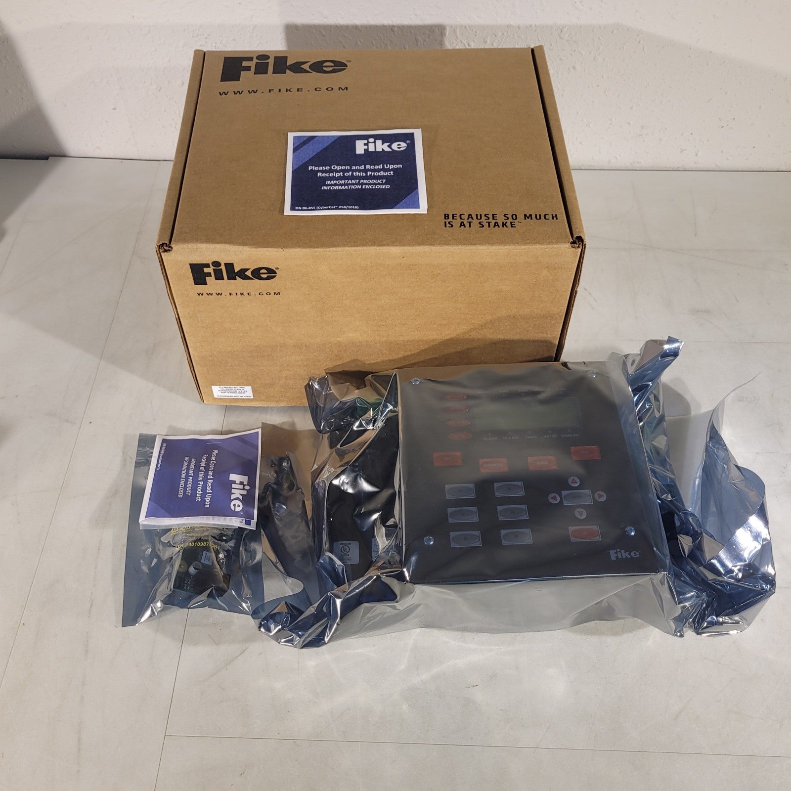 Fike 10-2525 Fire Alarm System Control Panel with 10-2482 Board – Lab ...