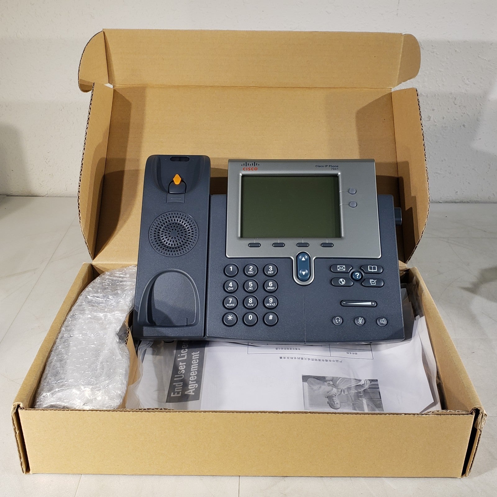 Cisco IP 7941 Corded Telephone New Open Box – Lab Liquidators Store