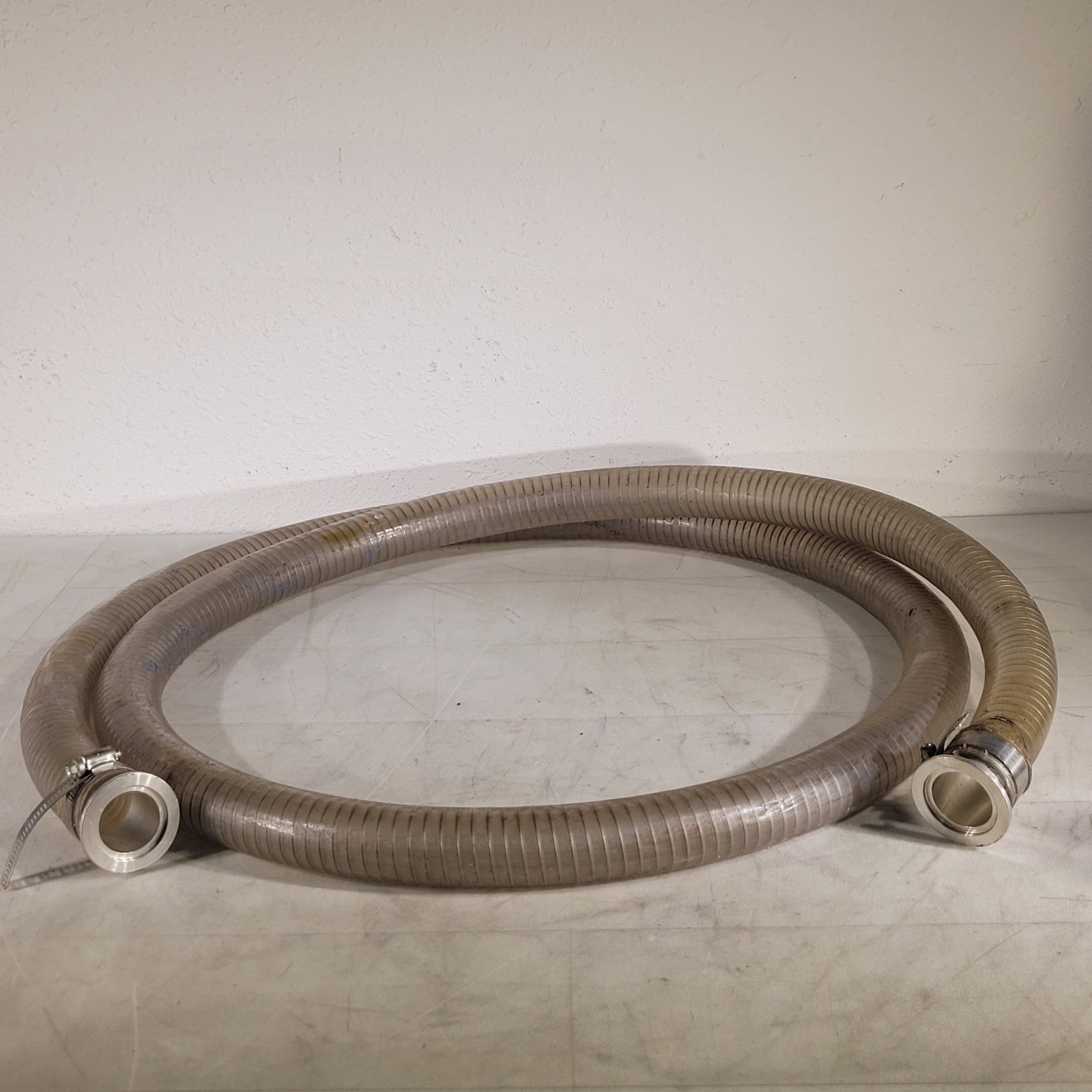 ISO KF40 NW40 Vacuum Hose 10ft 2.16" OD Metal Winding Reinforced High ...