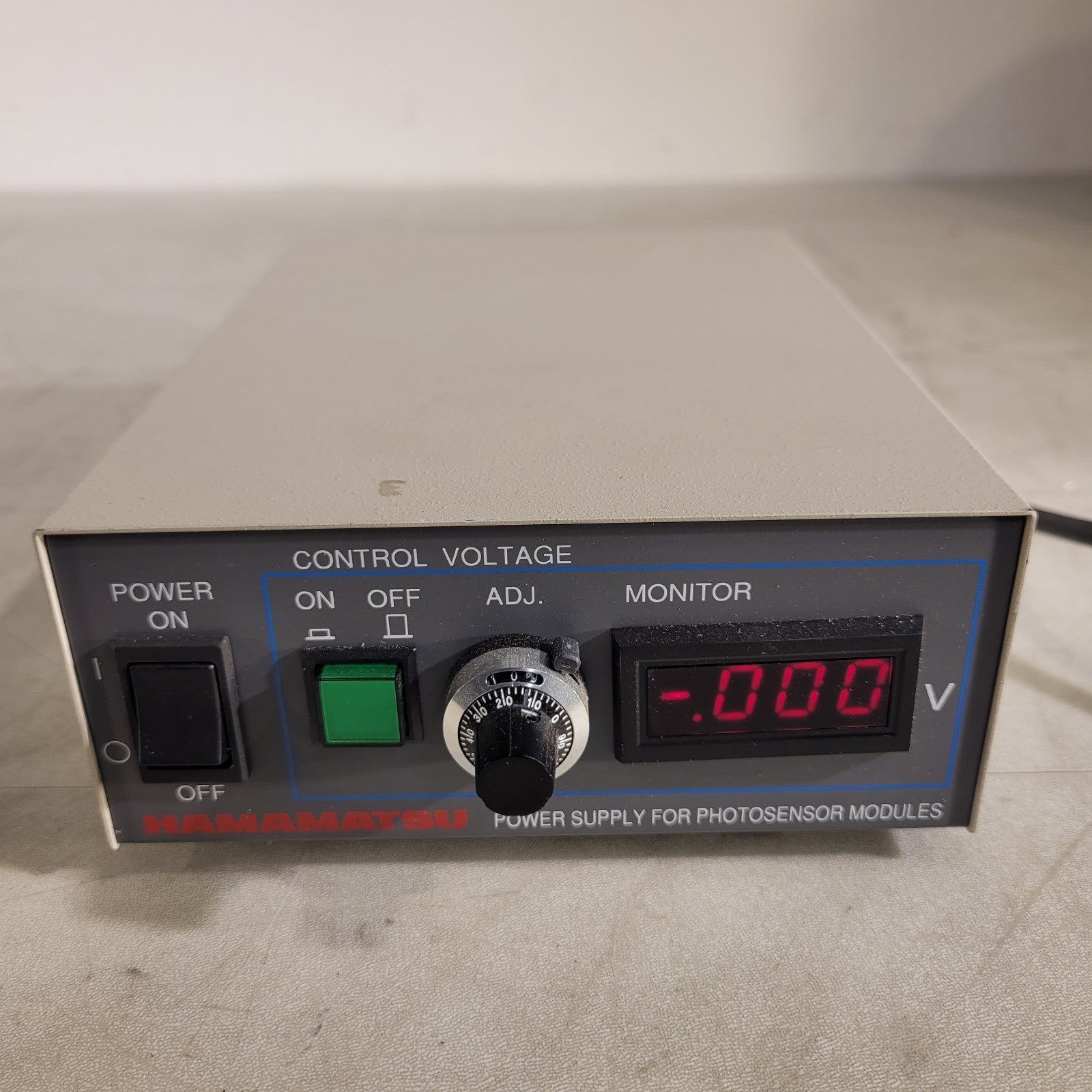 Hamamatsu C10709 Power Supply Unit for Photosensor Photomultiplier Tub ...