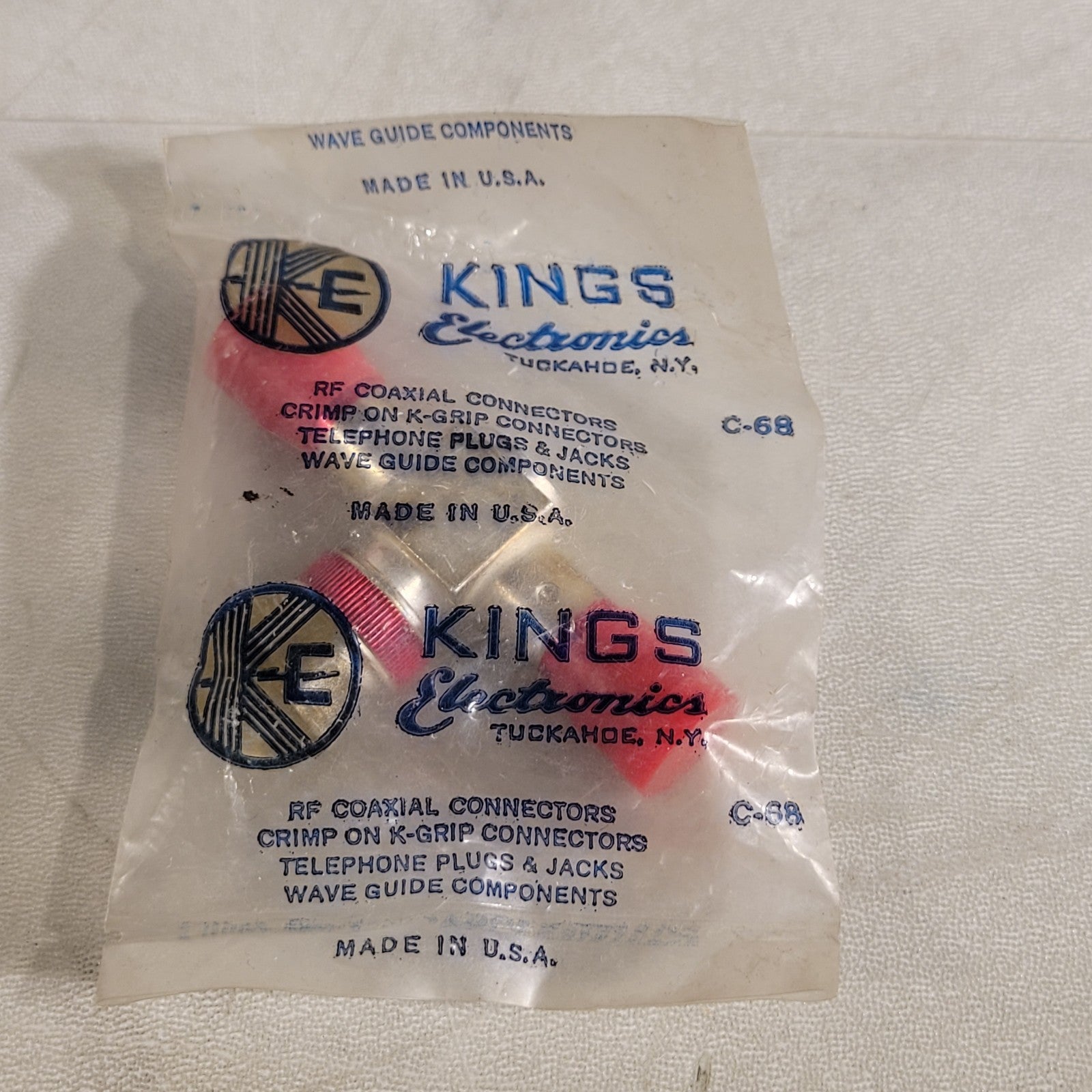 Kings Electronics KV-99-06 MHV Reverse Polarity High Voltage Connector ...