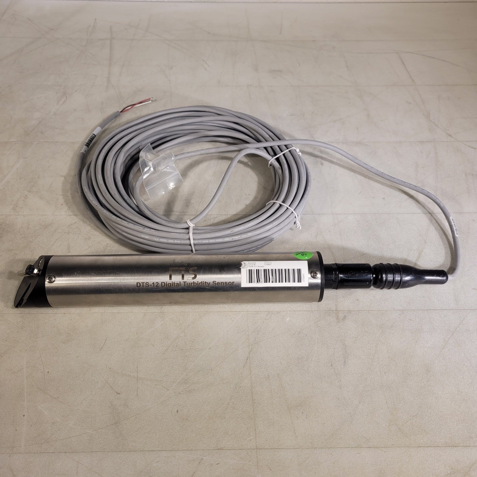 FTS DTS-12 Digital Turbidity Sensor Optical Backscatter Measurement Sy ...