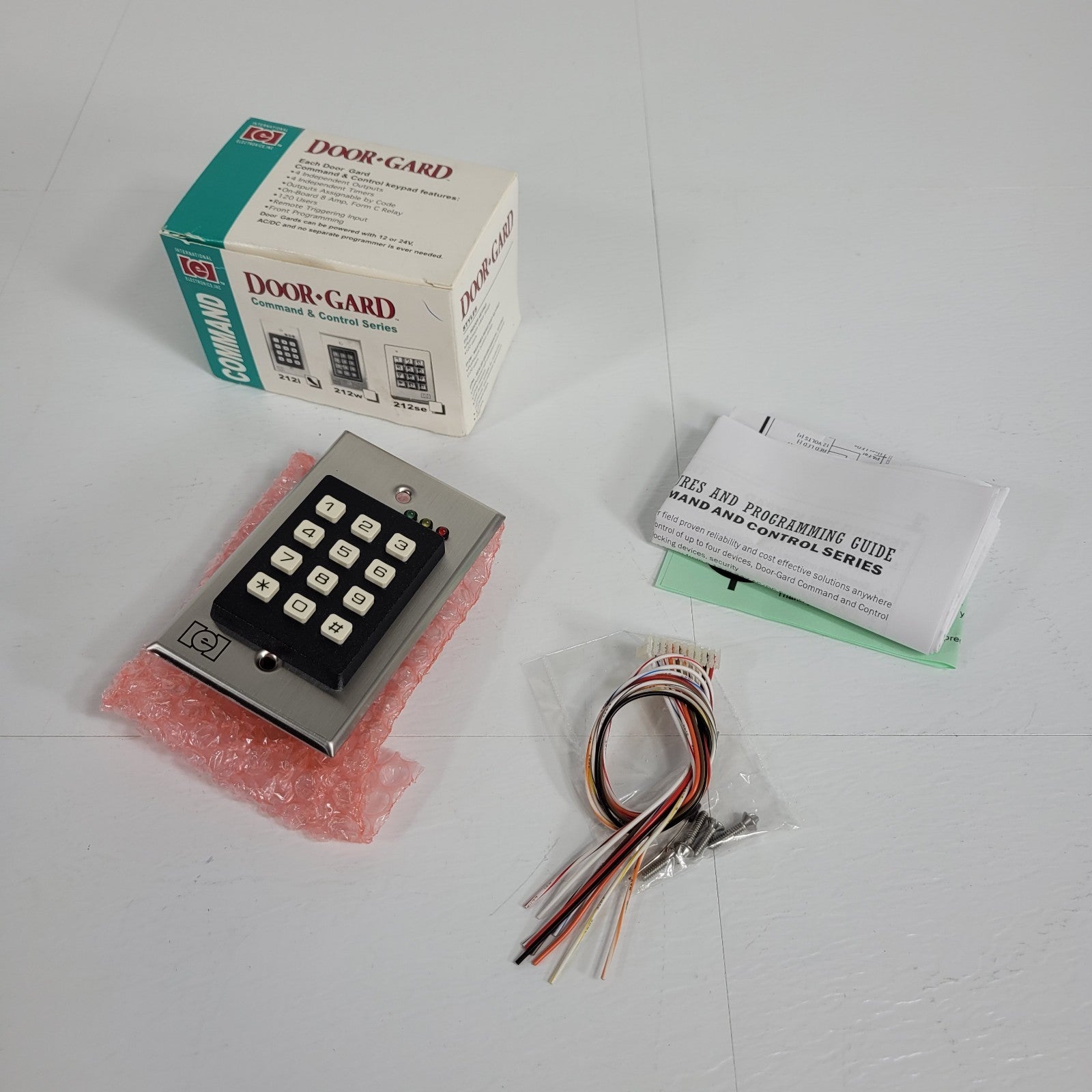 International Electronics Door Gard Command & Control 212i Indoor Keyp ...