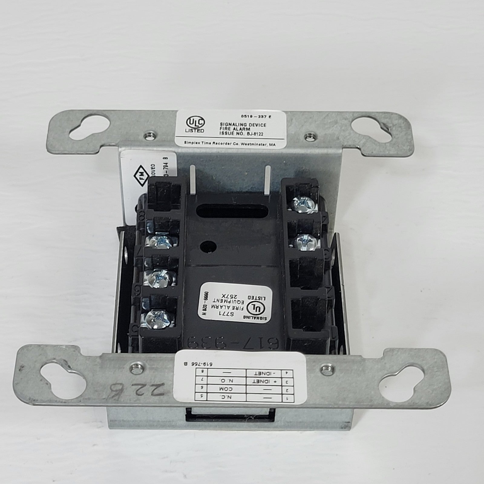 Simplex 4090-9002 Individual Addressable Relay Module BJ-8122 – Lab ...