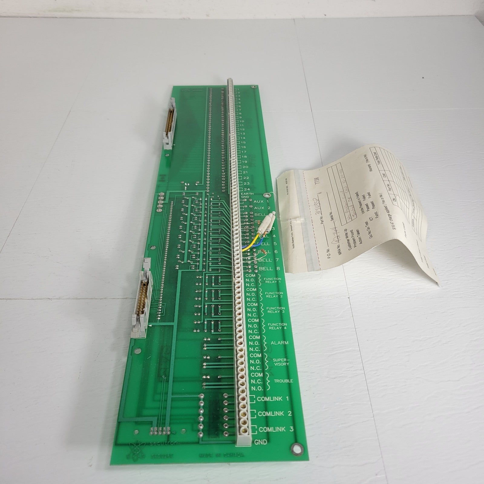 Secutron MAS SE2926E 345-35P Fire Alarm System Printed Circuit Board S ...