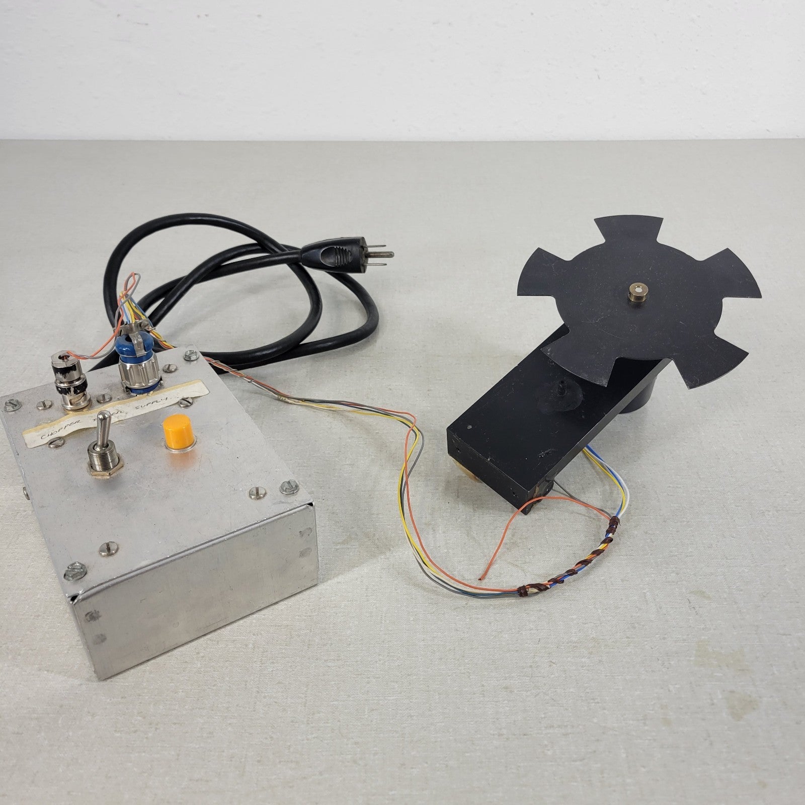 Optical Chopper 115V 3600RPM with Power Supply 60Hz 1PH AC Motor 75A12 ...