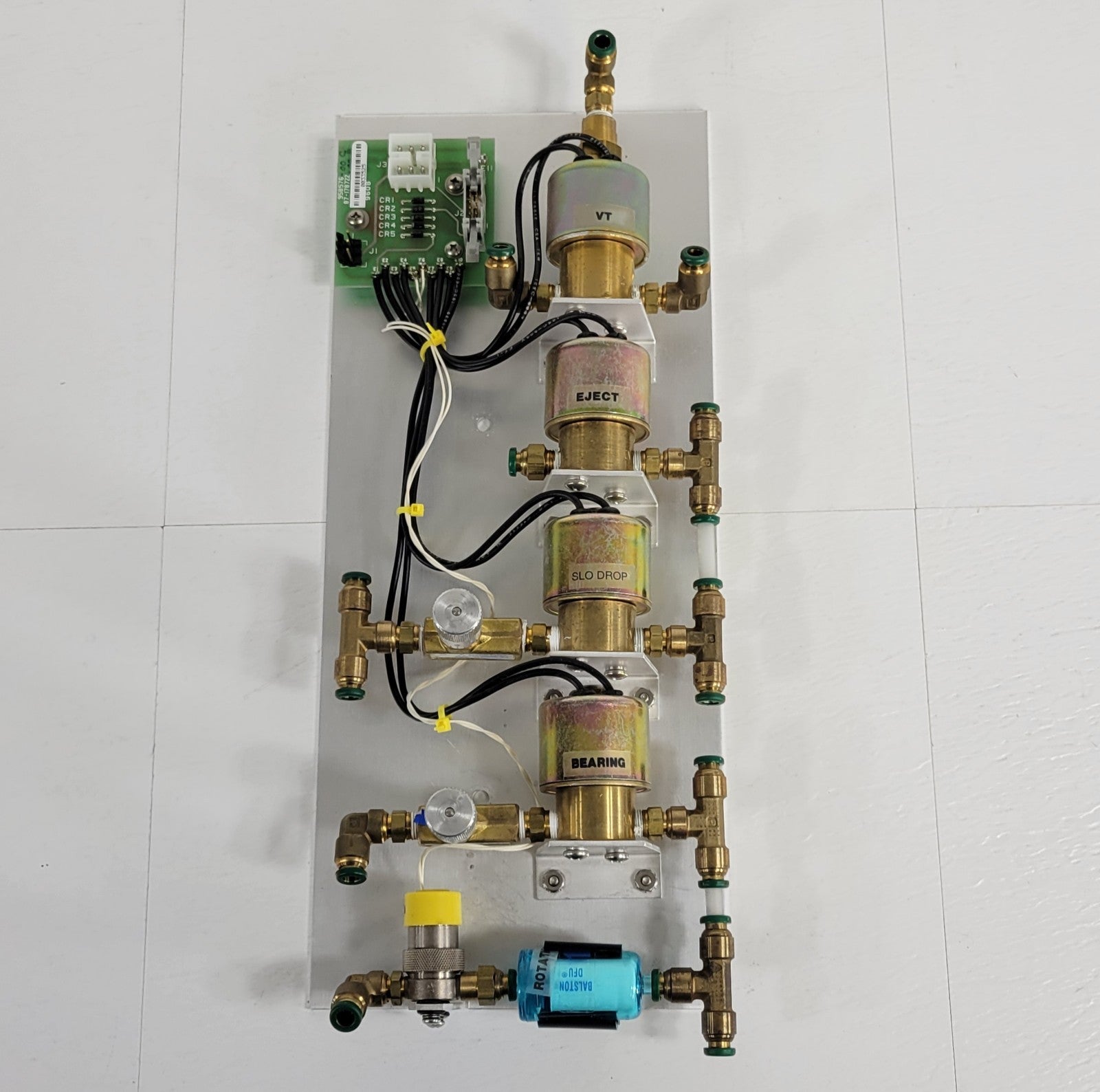 Pneumatic Solenoid Valve Manifold w/ Control Board VT Eject SLO 958576 ...