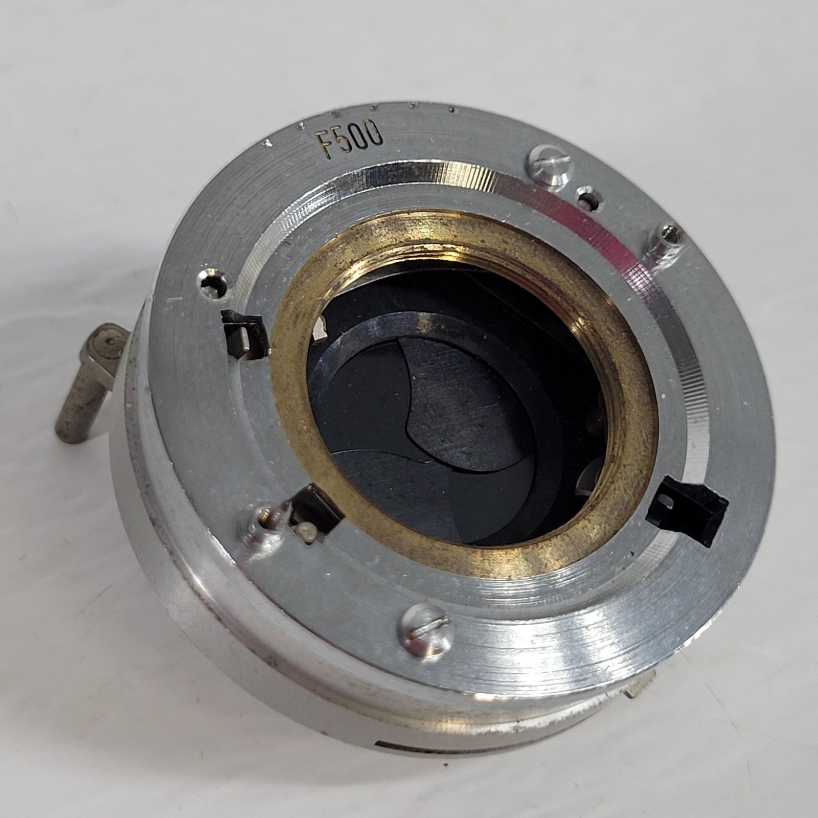 F500 Camera Leaf Shutter Front Hole 20mm Thread Mount Optical Overlapp ...