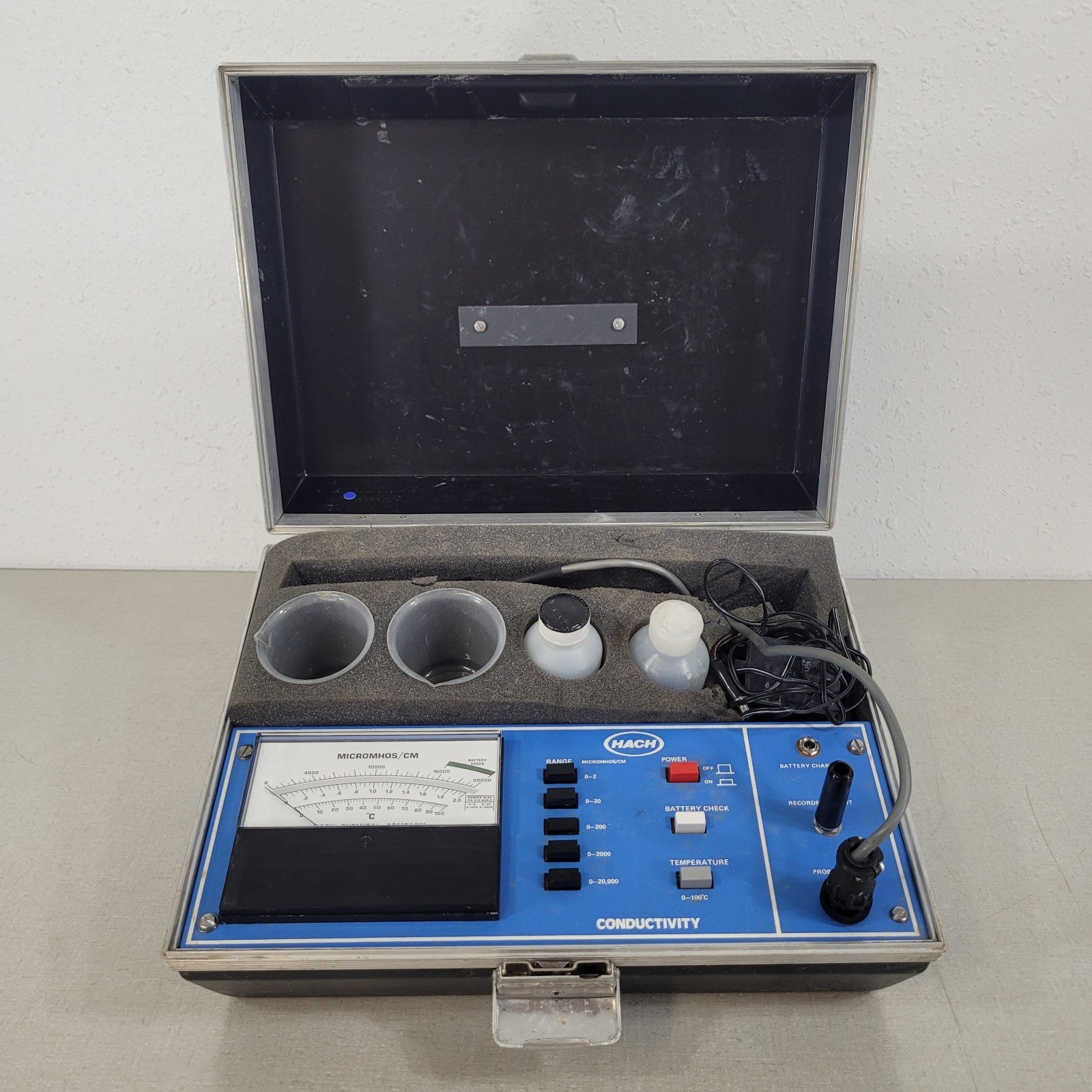 HACH Conductivity Portable Water Analysis Instrumentation 0-20000 micr ...