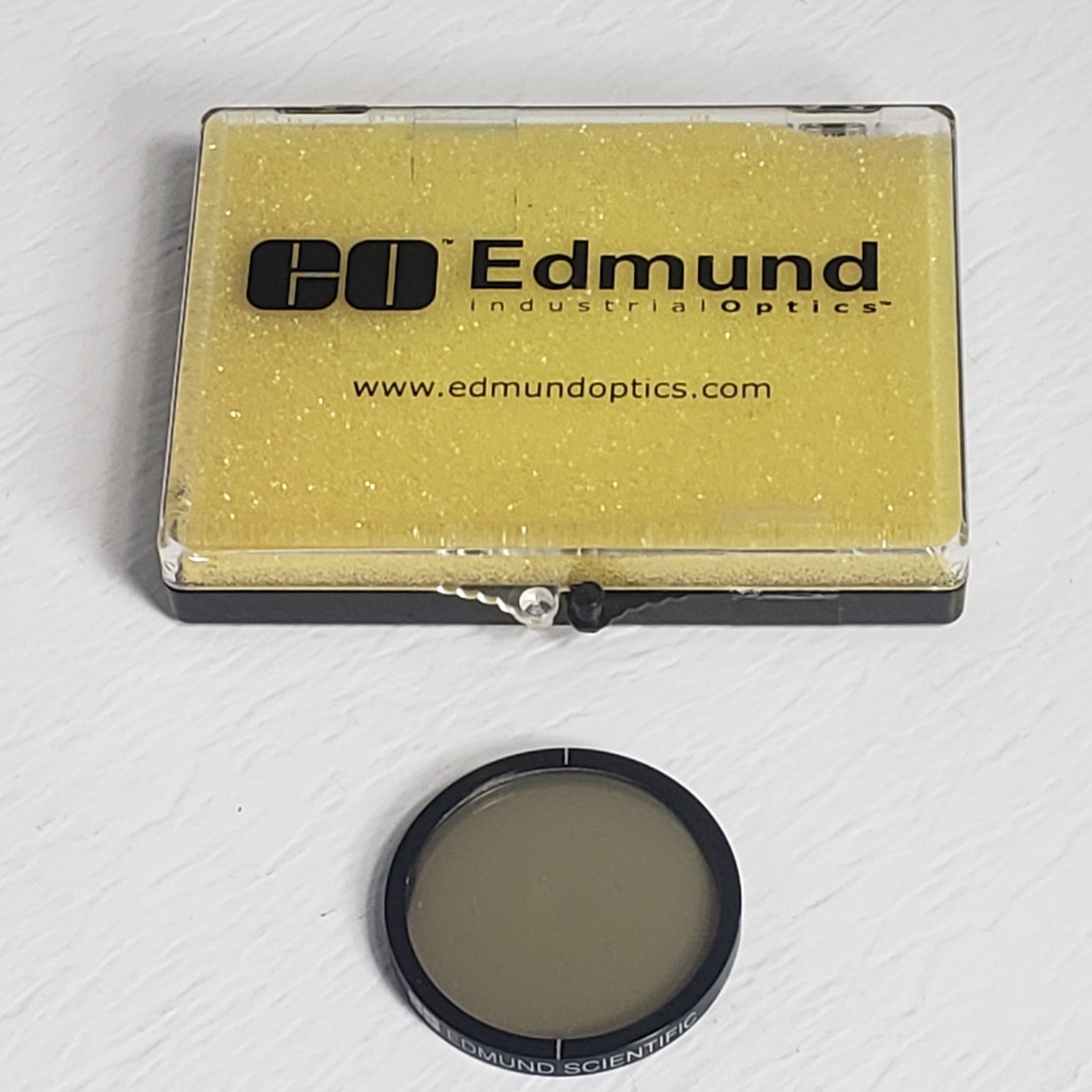 EO Edmund Optics 018425 Linear IR Polarizer Lens 40mm Near-Infrared Ap ...