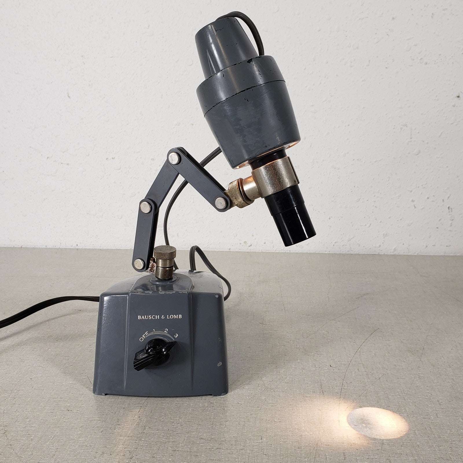 Vintage Bausch & Lomb 31-33-53 Transformer & Illuminator For Microscop ...