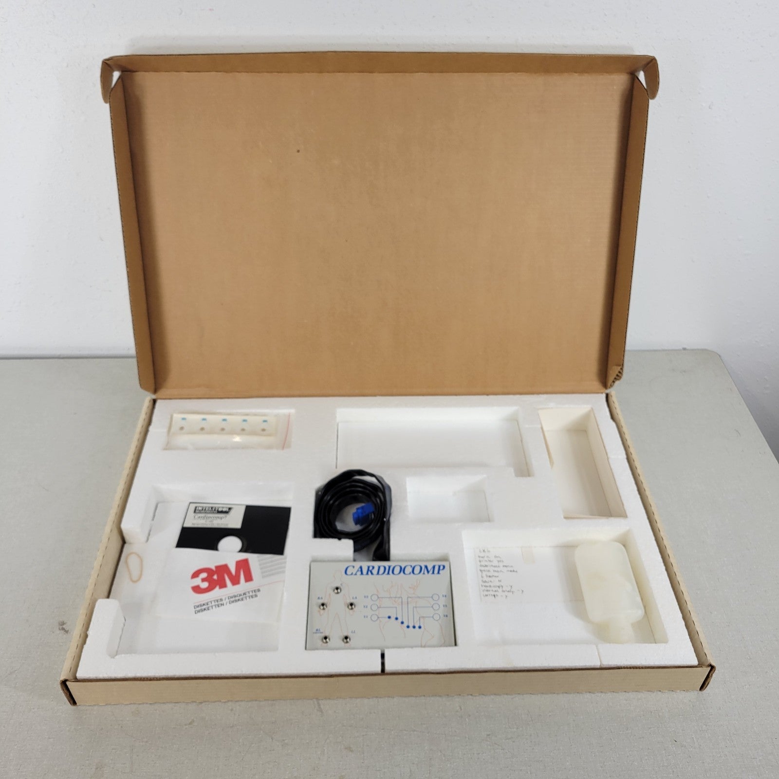 Vintage Intelitool Cardiocomp 7 for MS-DOS Computers OEM Box w/ Manual ...