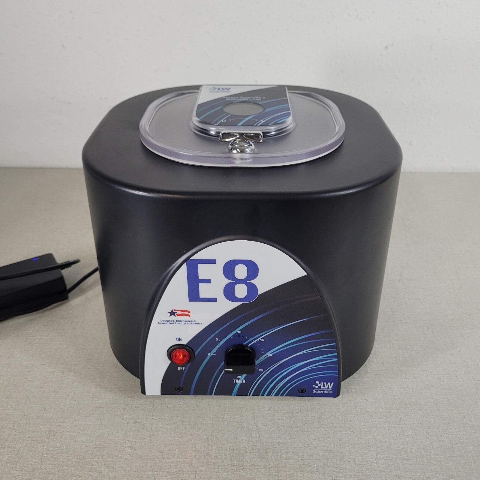 LW Scientific E8 Centrifuge w/ Power Cable 8-Place Angled Rotor Timed ...
