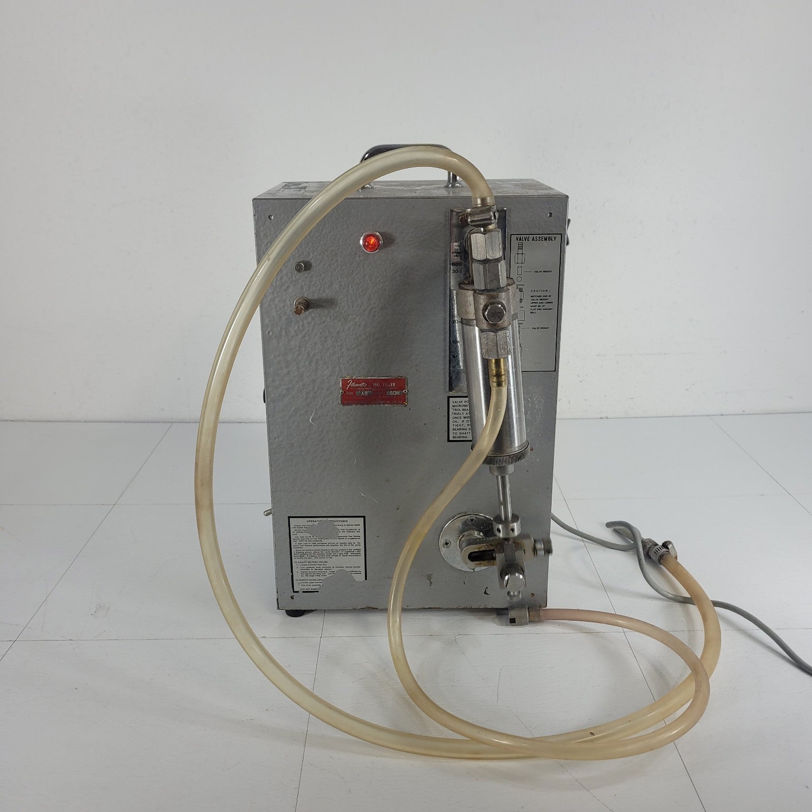 Filamatic AB Electric Automatic Semi-Automatic Duty Single-Nozzle Vial ...