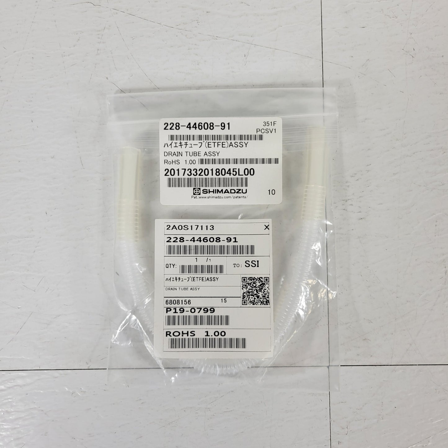 Shimadzu 228-44608-91 Flexible Drain Tube Assembly For SIL-20 HPLC ...