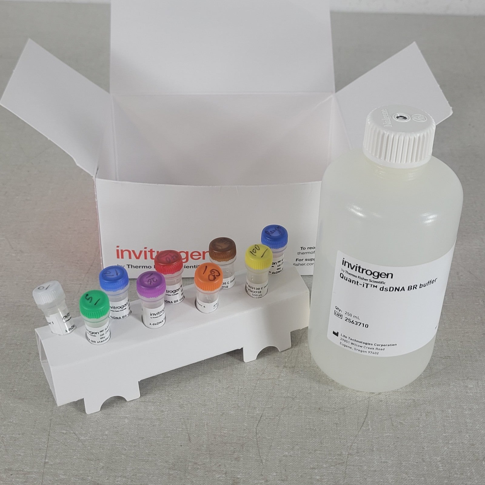 Thermo Invitrogen Q33130 Quant-iT dsDNA Assay Kit Broad Range Quantifi ...
