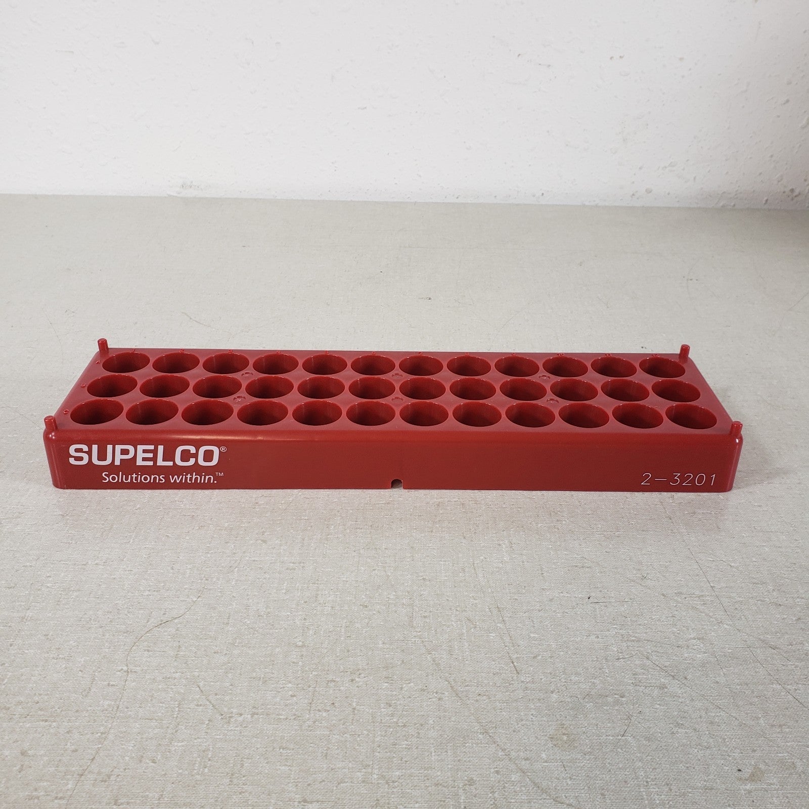 Supelco 2-3201 Space Saver Storage Racks 36 Position Vial Tray 21-23mm ...