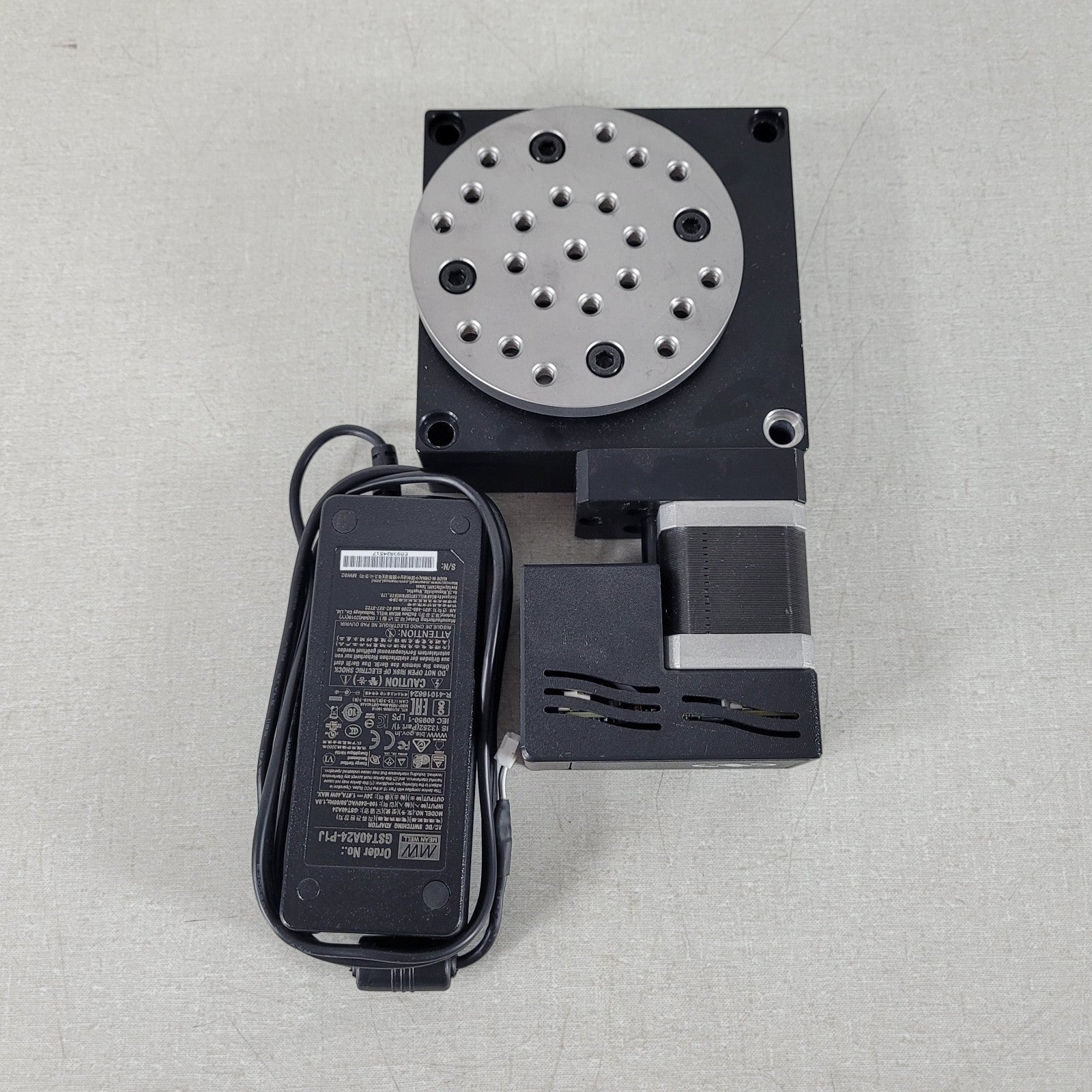 Newport FCR100 Motorized Rotation Stage Precision Stepper Motor Contin ...