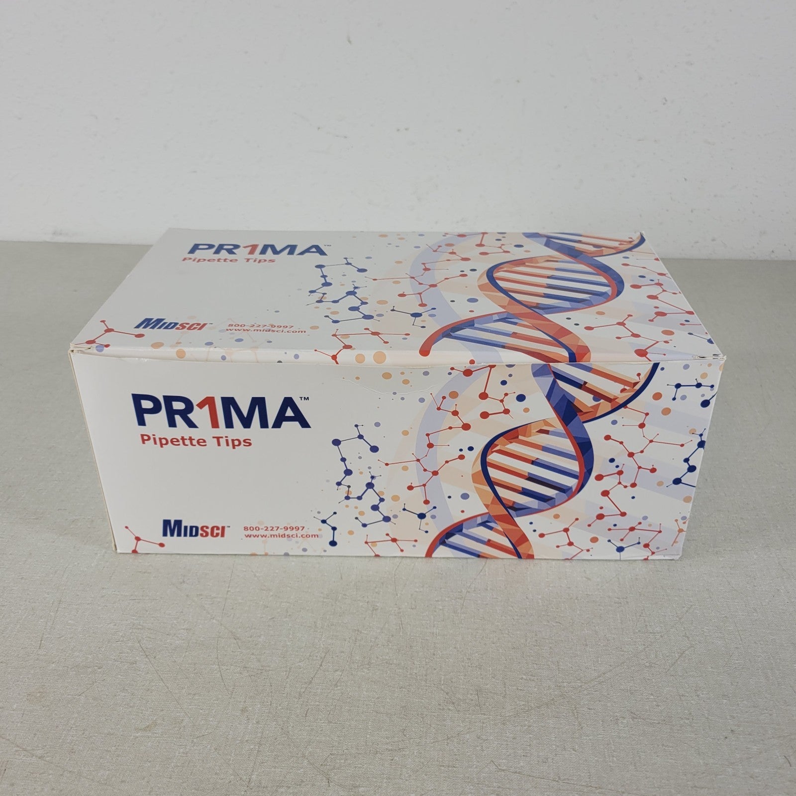 Midsci PR-300RK-S Prima 300ul Pipette Tips Racked Clear Low-Ret 10 Rac ...