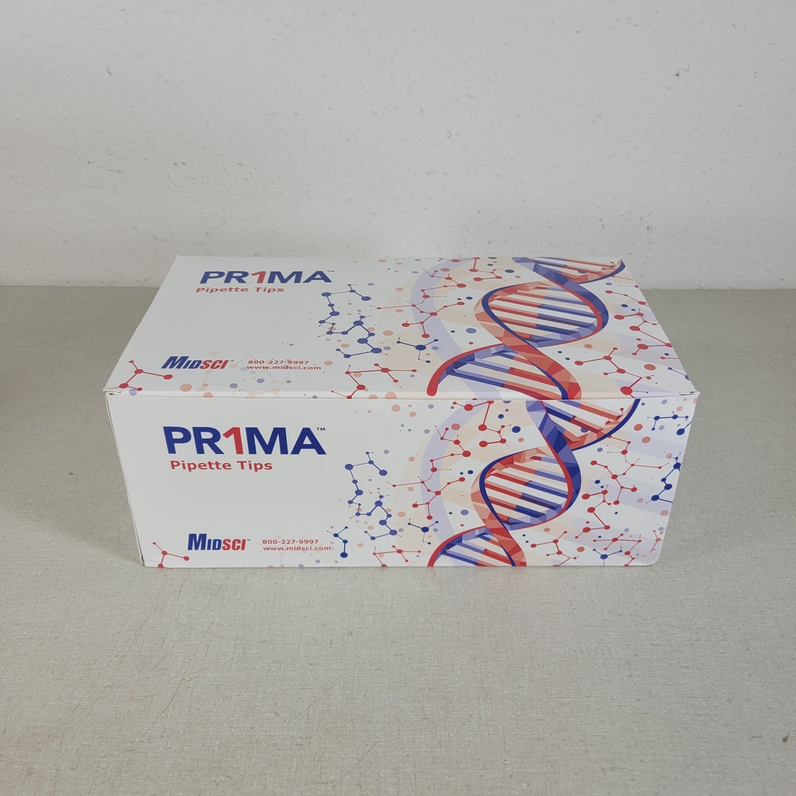 MidSci PR-200RK-S Prima 200ul Pipette Tips Racked Clear Low Retention ...