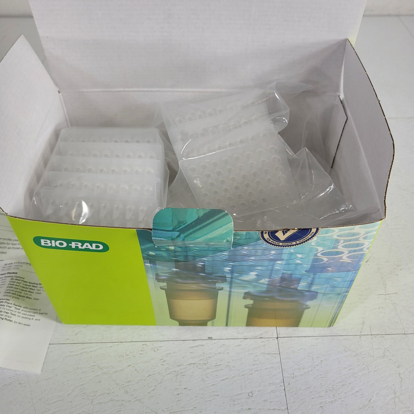 Bio-Rad MLL4801 Multiplate PCR Plates Unskirted Low Profile Clear 48-W ...