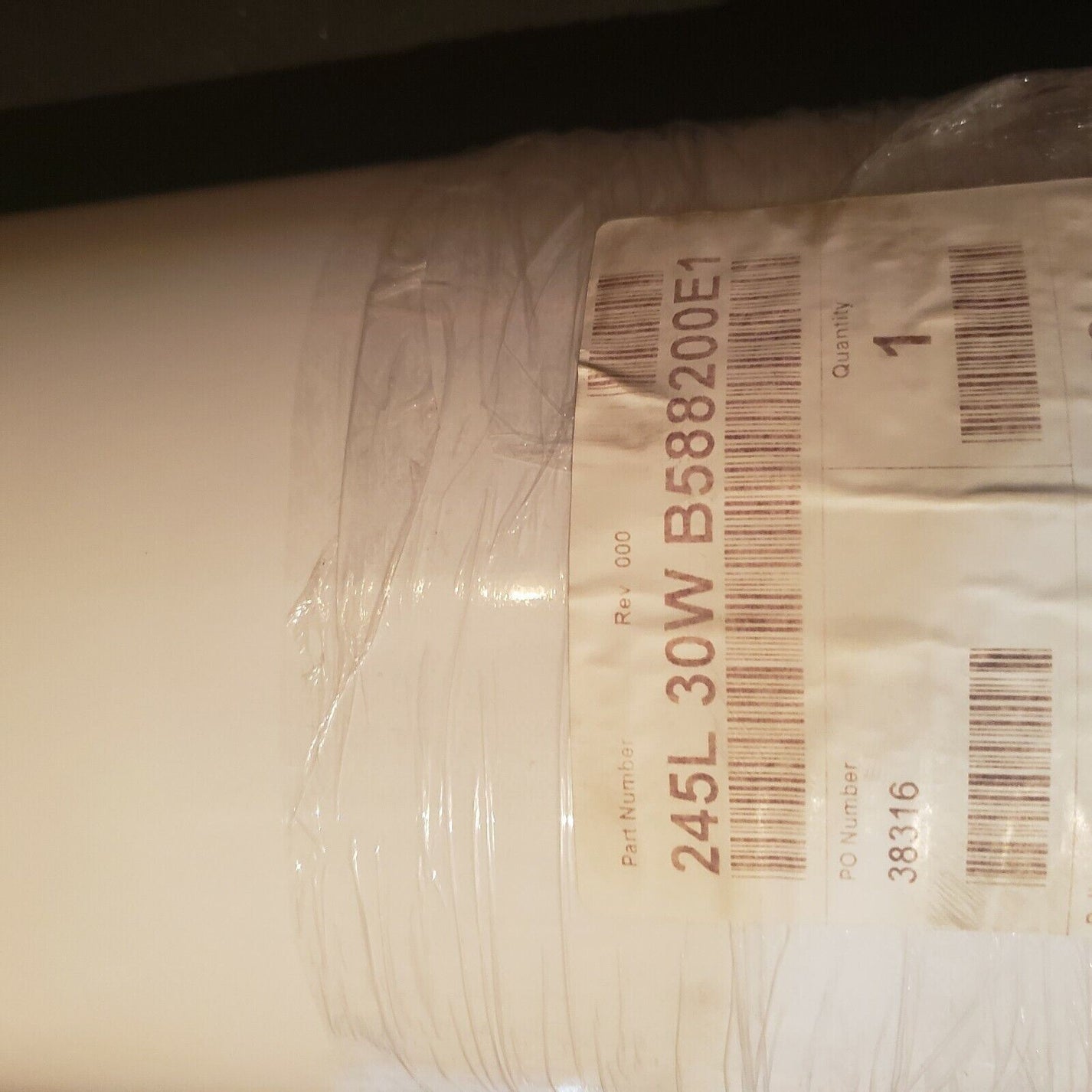 Ammeraal Beltech 245" x 30" Conveyor Belt Fabric Rubber Ropanyl EM 8/2 ...