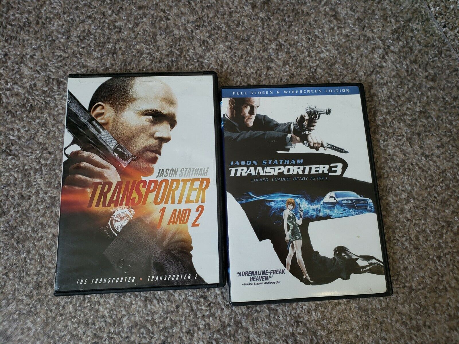 The Transporter 1,2,3 DVD 1 2 3 Jason Statham – Lab Liquidators Store