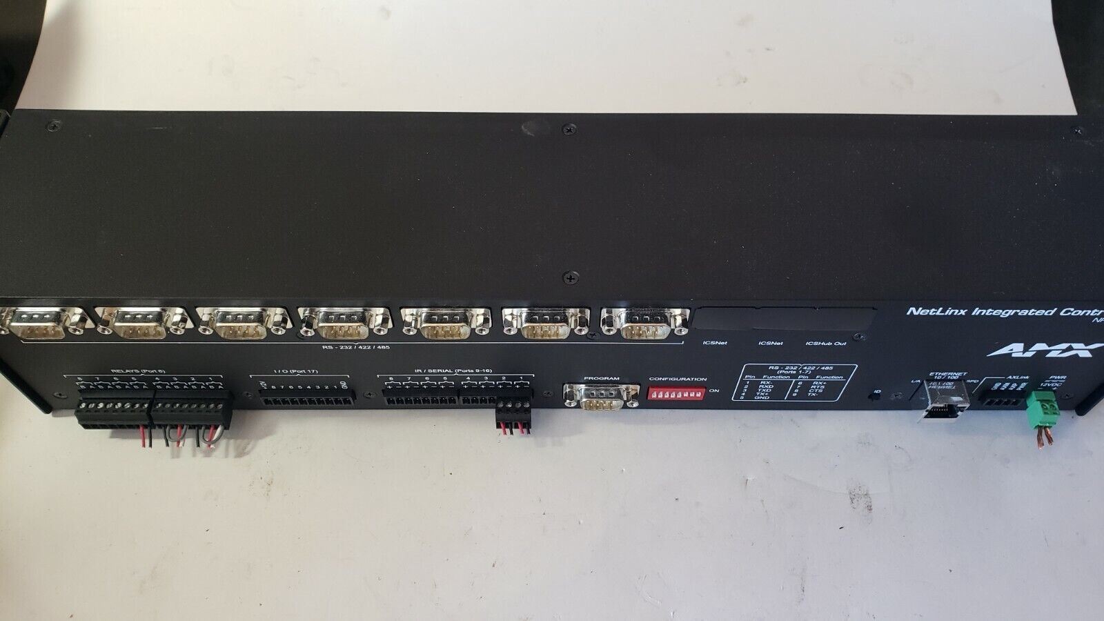 AMX Netlinx NI-3100 Integrated Controller with Rackmounts – Lab ...