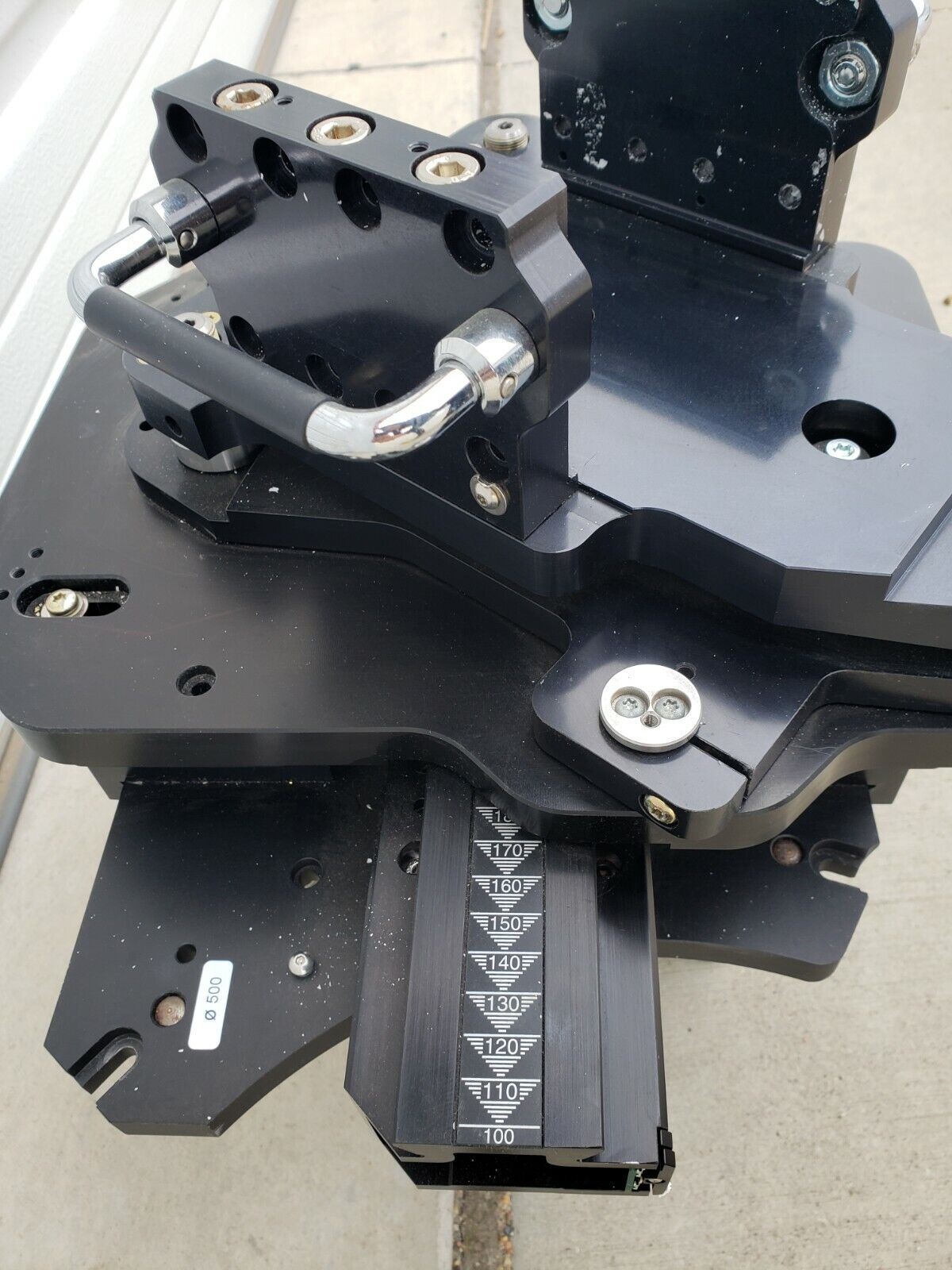 Bruker D8 XRD Diffraction Source Stand Assembly w/ Goniometer Limit Sw ...