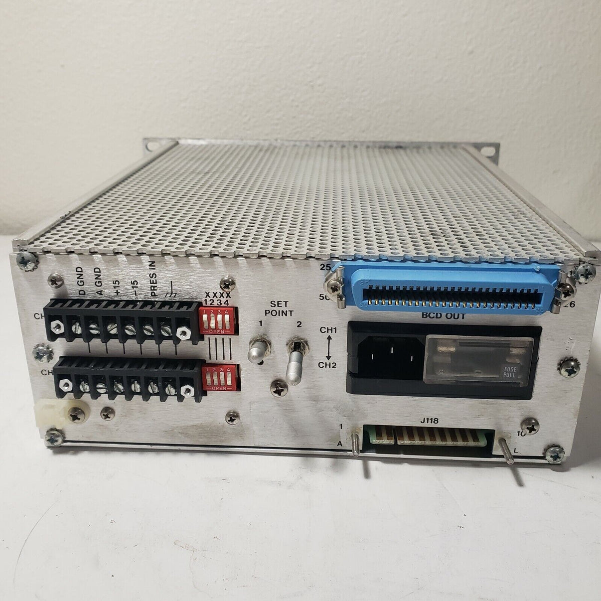 MKS PDR-C-2C-BCD Digital Power Supply Readout 2 Channel w/ BCD Logic O ...