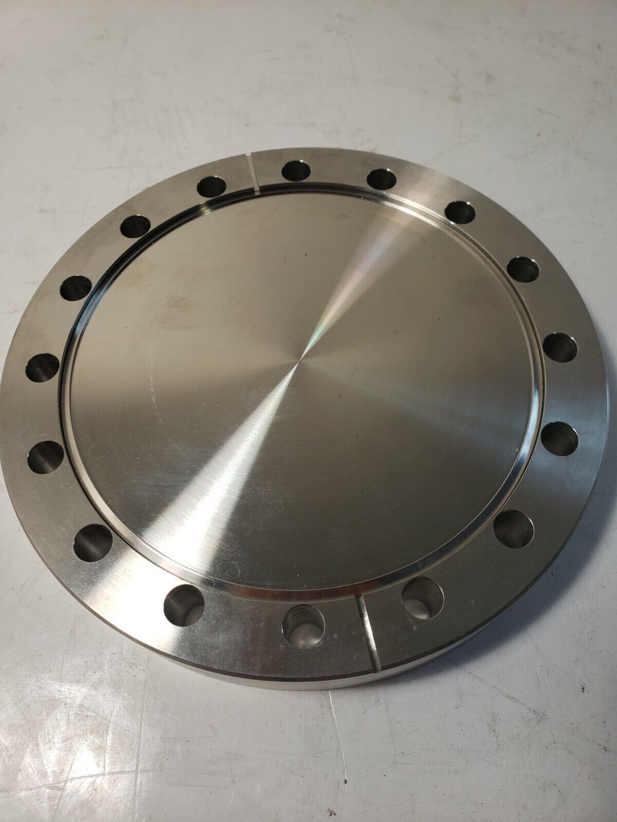 DN100CF 6" OD Conflat Rotatable Blank Flange Knife Edge – Lab ...