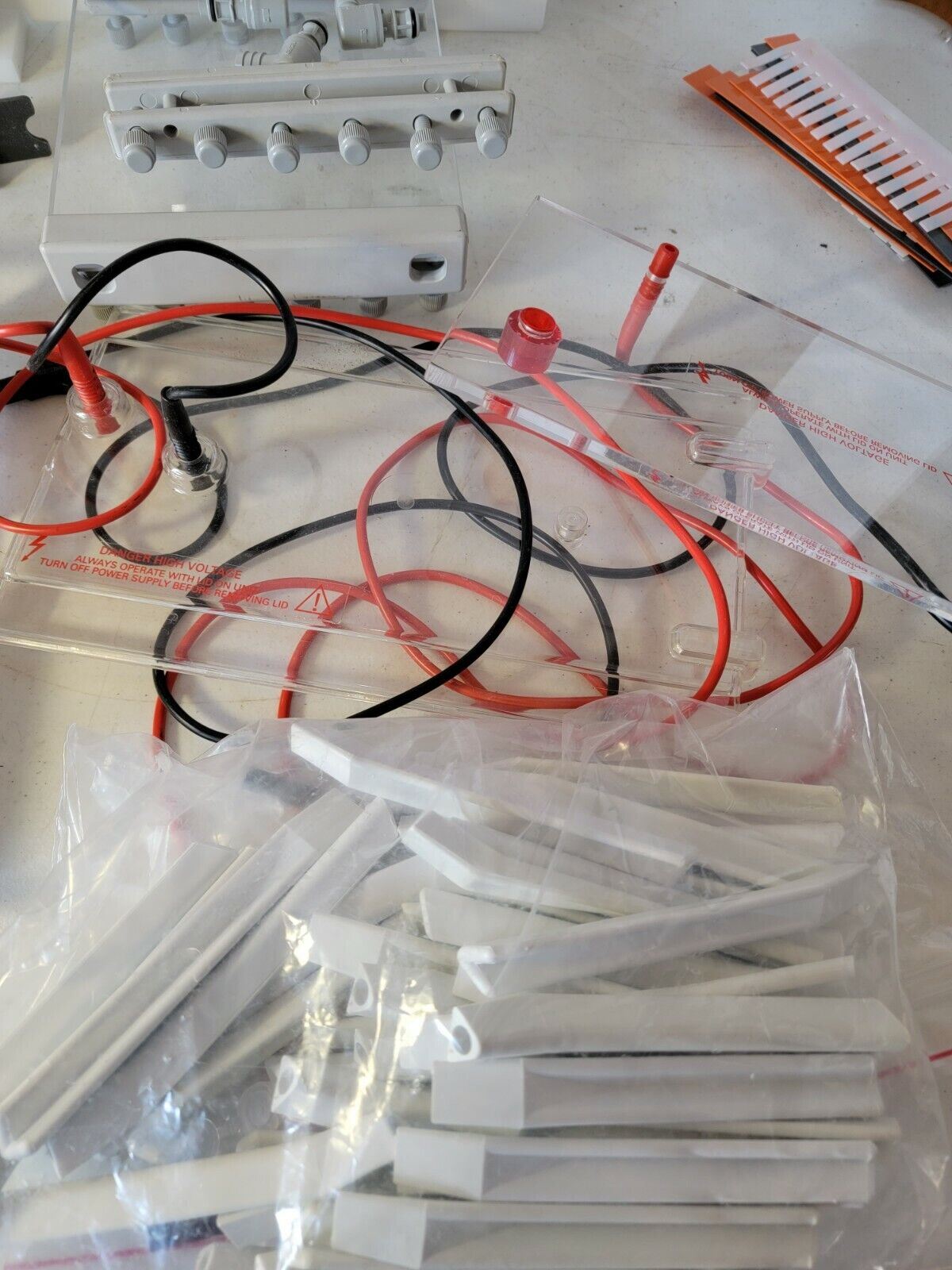 Western Blot Hoefer Gel Electrophoresis Kit Accessories w/ Comb, Cable ...