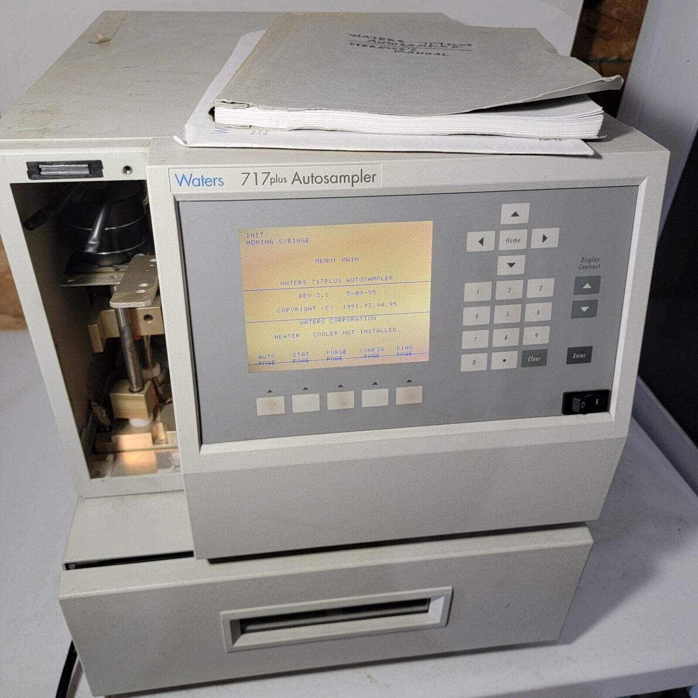 Waters 717plus Autosampler Chromatography HPLC IVD WAT078900 w/ Manual ...