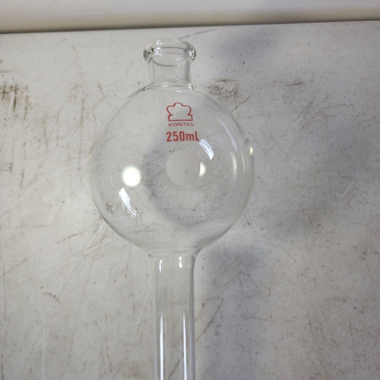 KONTES Glass 250mL Reservoir Chromatography Column Pyrex Glassware ...