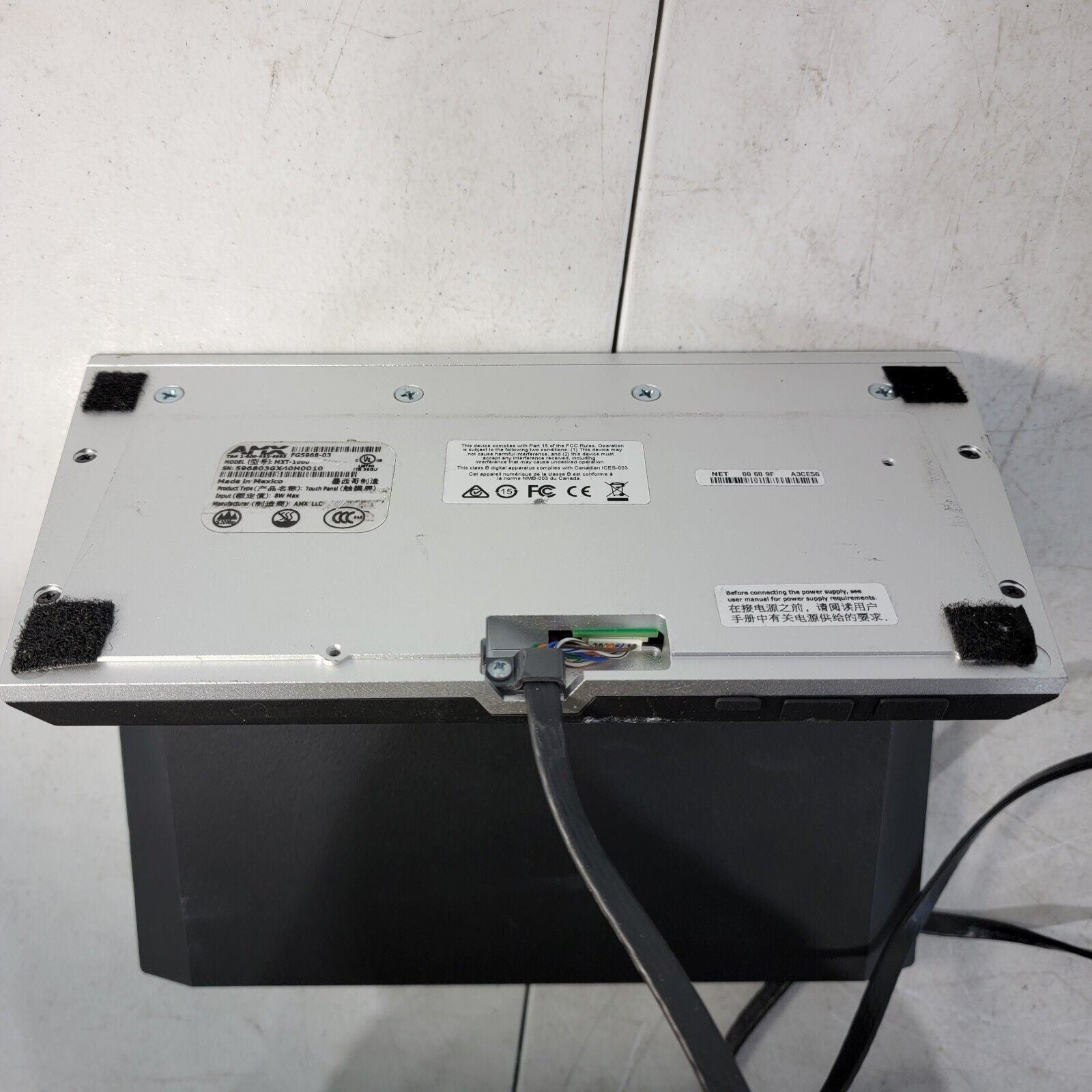 AMX MXT-1000 Modero X-Series 10.1" G4 Tabletop PoE Touchscreen Control ...